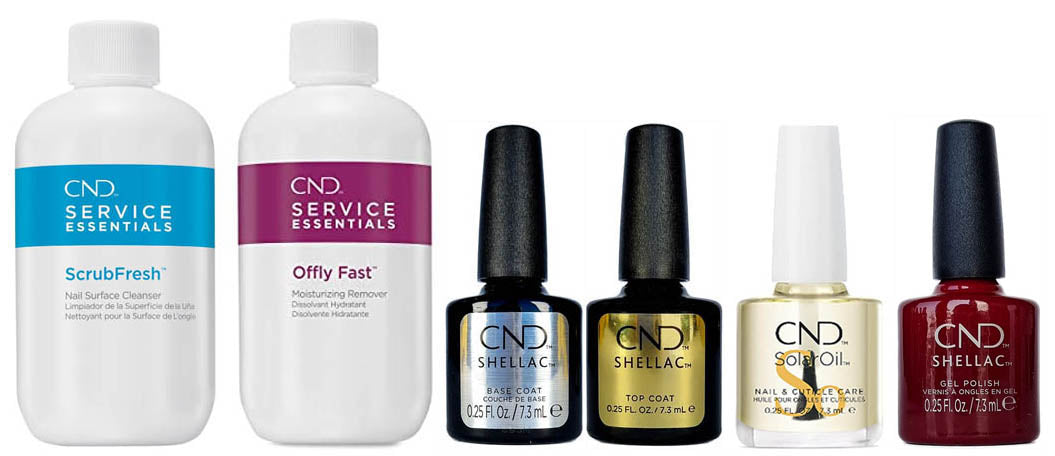 CND Shellac Decadence Starter Kit – Enails.eu