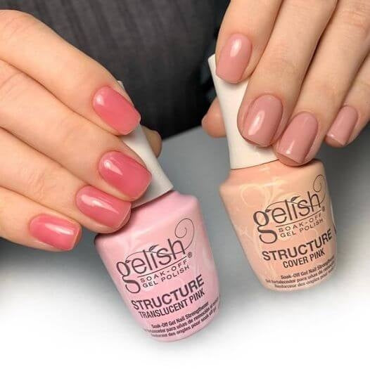 gelish pinks